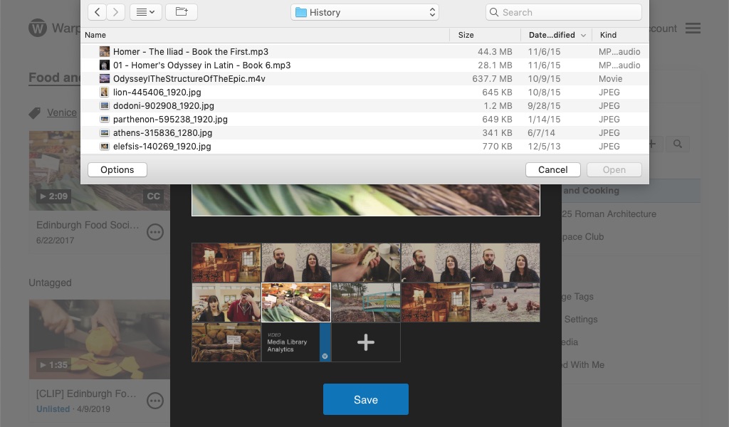Choose Custom Thumbnail | Warpwire